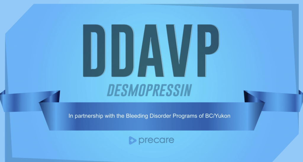 Developing an educational resource on DDAVP for persons with bleeding ...