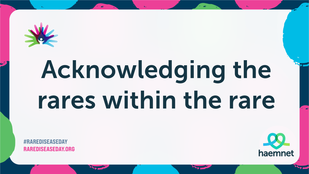 In addressing equity, we need to acknowledge the rares within the rare ...