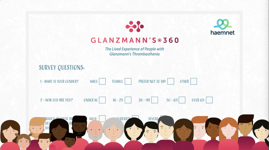 Life with Glanzmann thrombasthenia – Results from our GT360 study - Haemnet